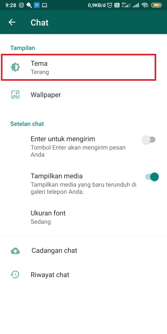Cara Mengubah Gelembung Whatsapp - SINAUSE.ID