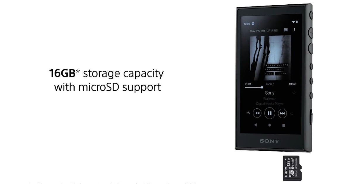 You will definitely need a microSD for the new A-Series Walkman - The ...