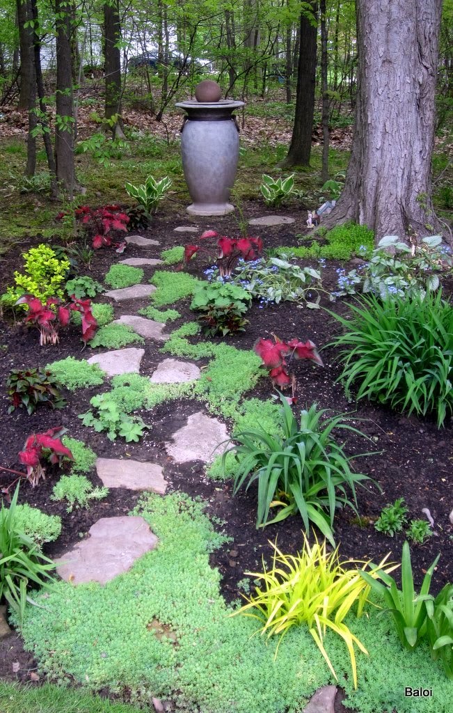 Gardeners with kids: A shade pathway design