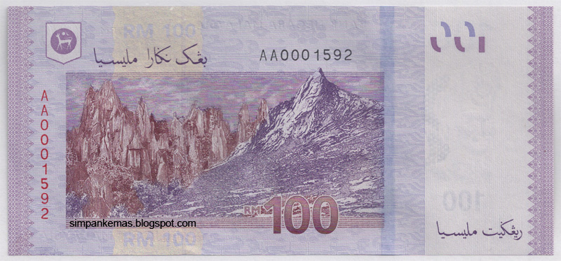 SIMPANKEMAS: Wang Kertas Malaysia Siri Baru 2012