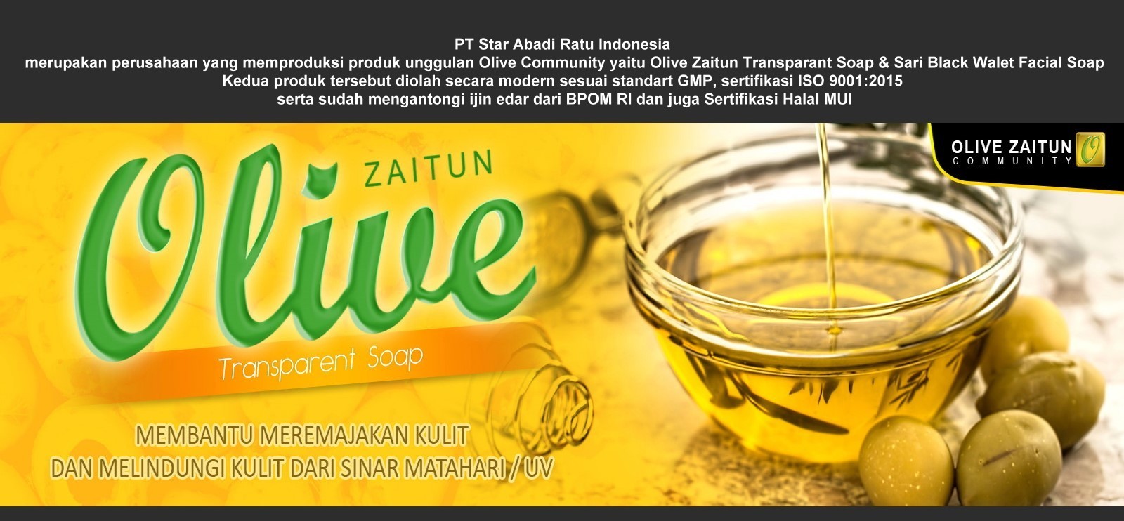 SABUN OLIVE ZAITUN