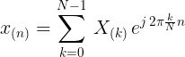 Discrete Fourier Transform