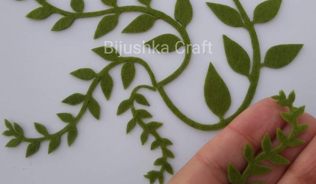 Raminhos de Feltro: Molde grátis - Ver e Fazer