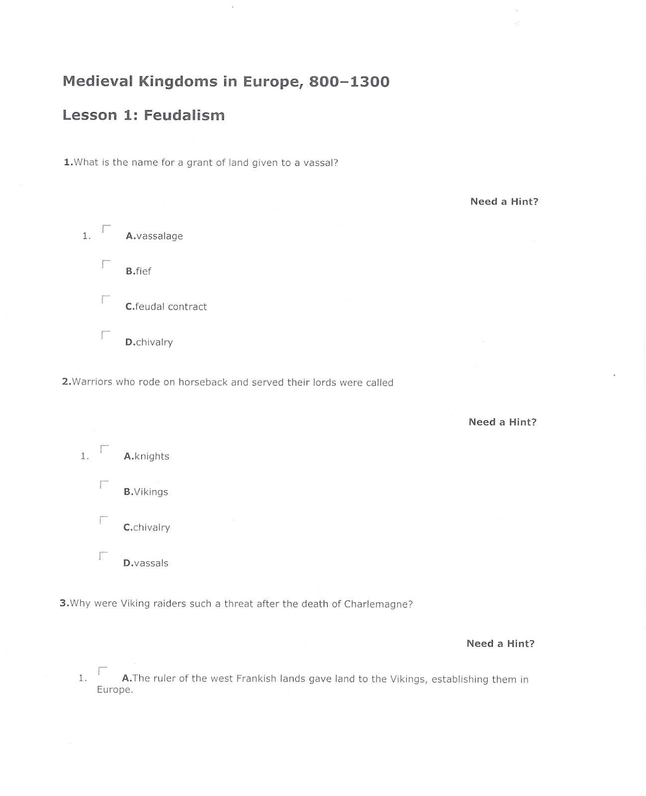 Mr. E's World History Page