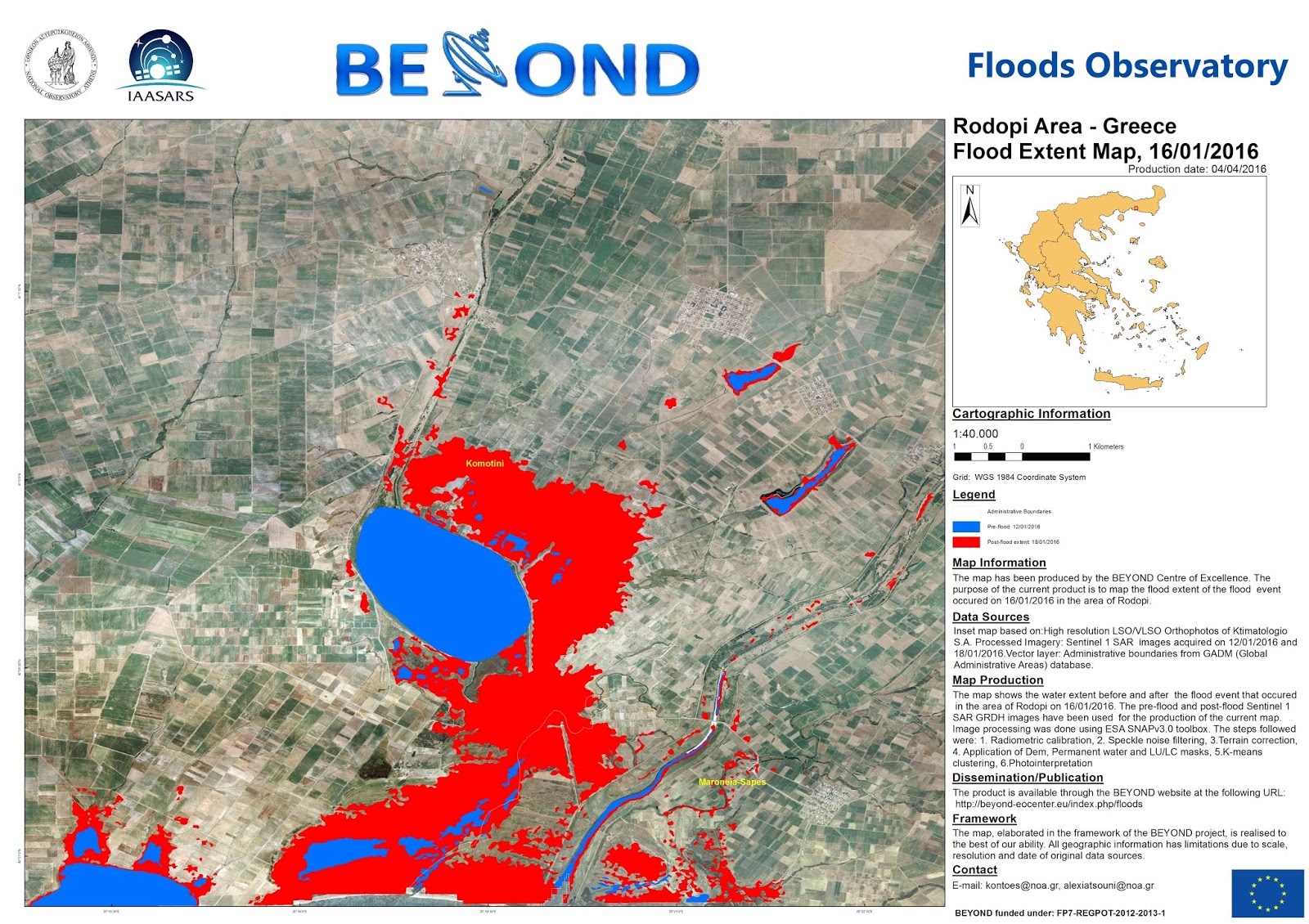 FLOODS OBSERVATORY / ΠΑΡΑΤΗΡΗΤΗΡΙΟ ΠΛΗΜΜΥΡΩΝ: Ιανουαρίου 2016