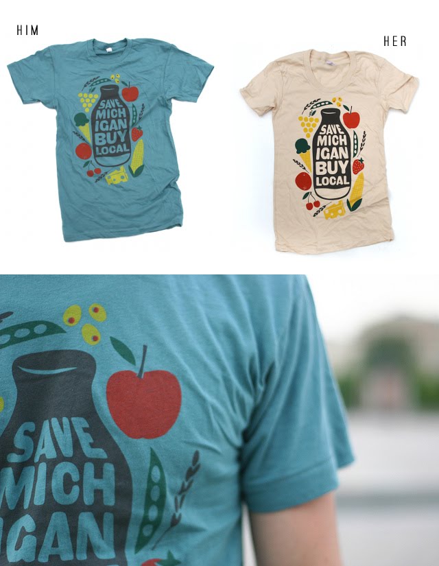 hooray: buy local (tees)