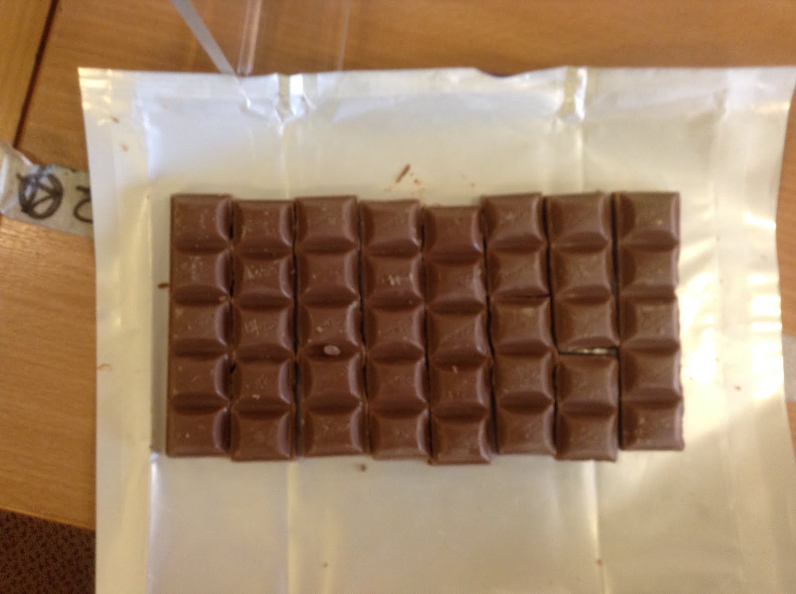 Welcome to the Year 4 Blog - Home of Oak and Willow: Chocolate Fractions!