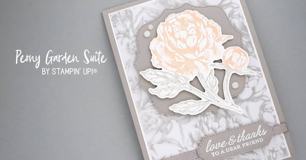 All Star Video Tutorial Bundle Design Team Hop | Peony Garden Suite - Kylie Bertucci