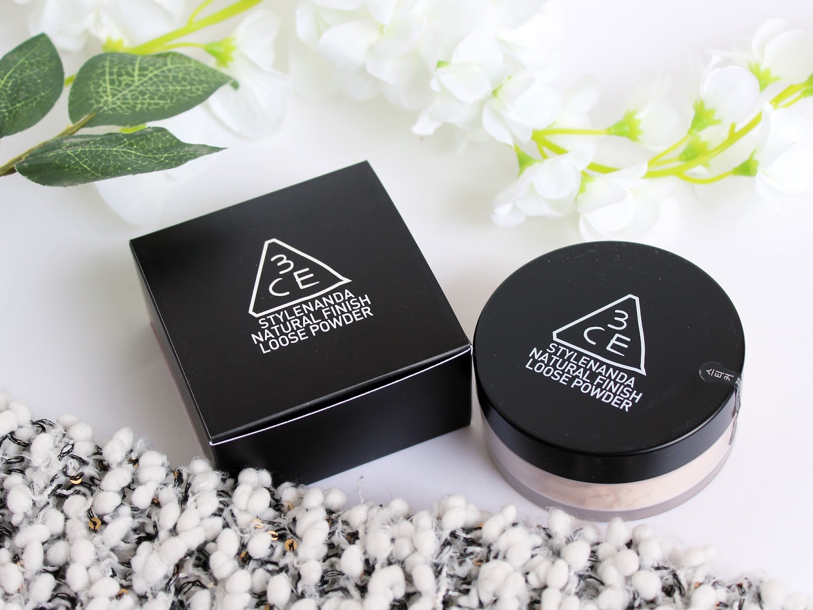 3CE Stylenanda, Natural Finish Loose Powder #001 Radiant Light Beige ...