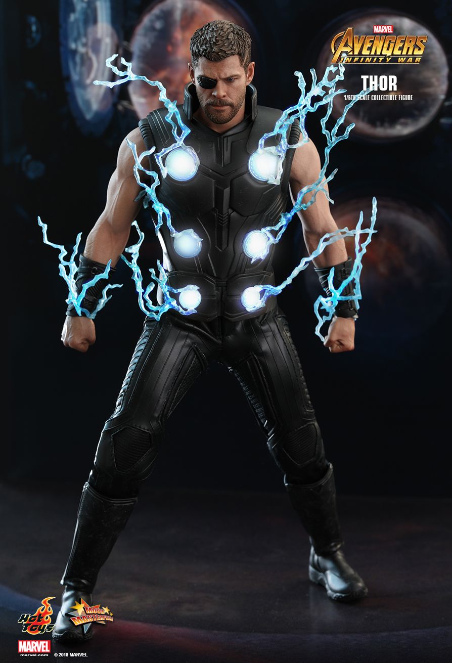 Hot Toys Avengers Infinity War Thor 1/6 Scale Figure Official Images ...