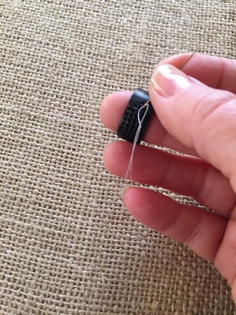 Sew Many Ways...: What Thimble Do You Use?...It's a Linky Party Too