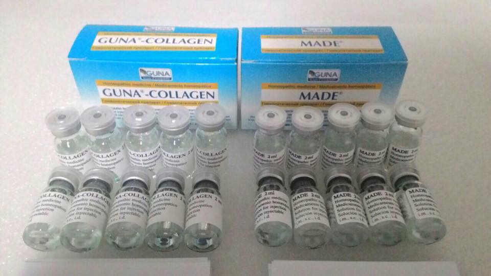 Excellent Thai Products : MADE GUNA COLLAGEN CELL THERAPY HOMEOPATHY SET