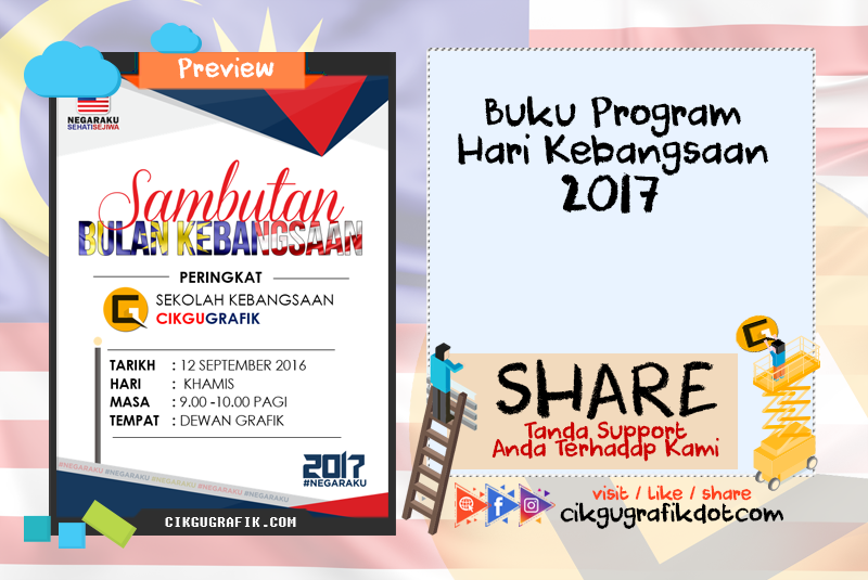 Aksesoris 30+ Cover Buku Program