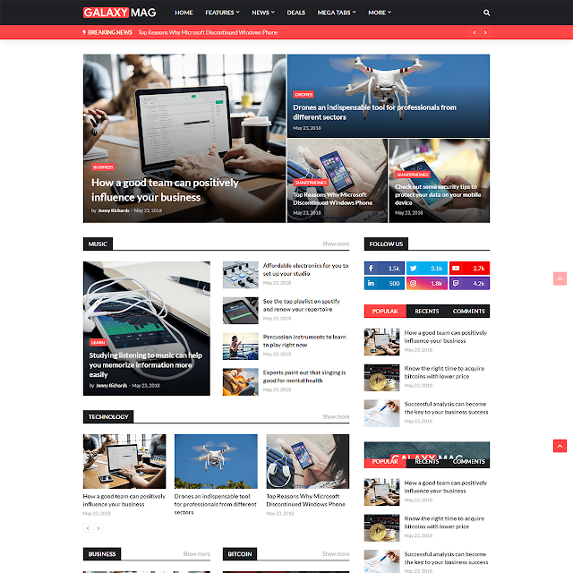 20+ Best Free SEO Friendly Blogger Templates (2024) - Blogwaping