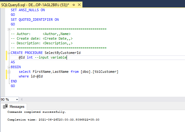 SQL Triggers and Stored Procedures SQL Triggers and Stored Procedures
