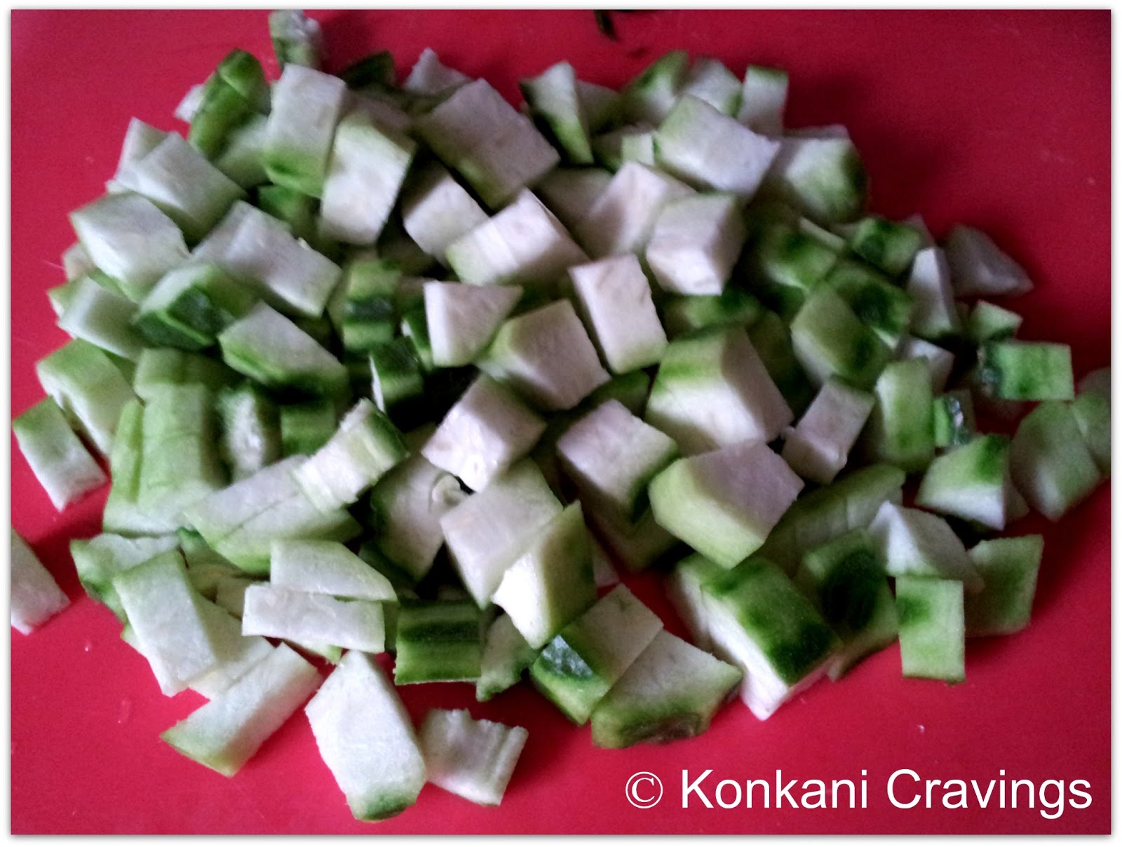 KONKANI CRAVINGS: Ghosale Upkari (Ridge Gourd Stir Fry)