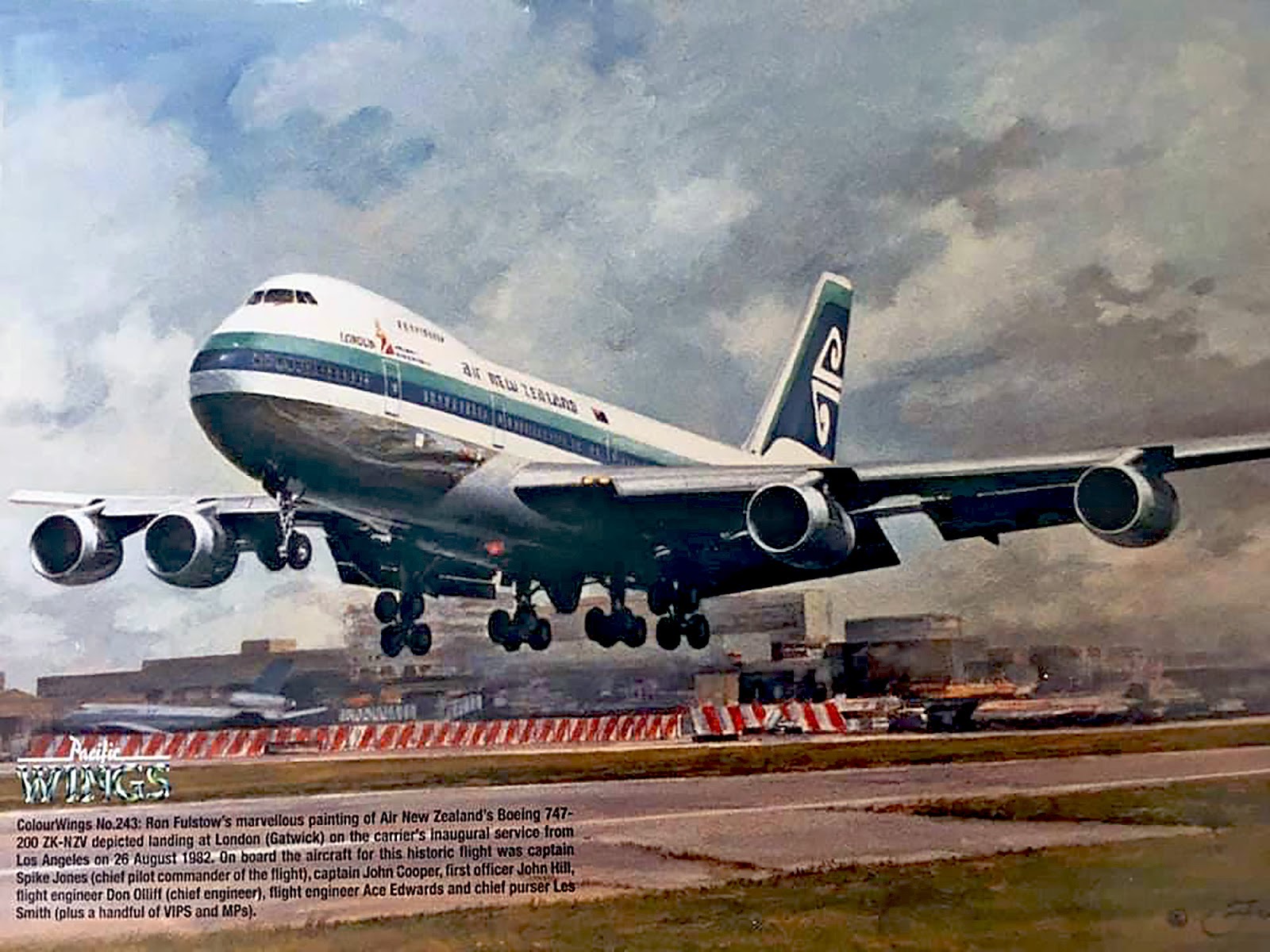 AIR NEW ZEALAND's FLIGHT ENGINEERS: Boeing B747-219 Era