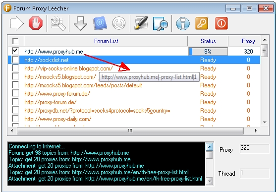 Recreate the power of the legendary Forum Proxy Leecher tool - How to ...
