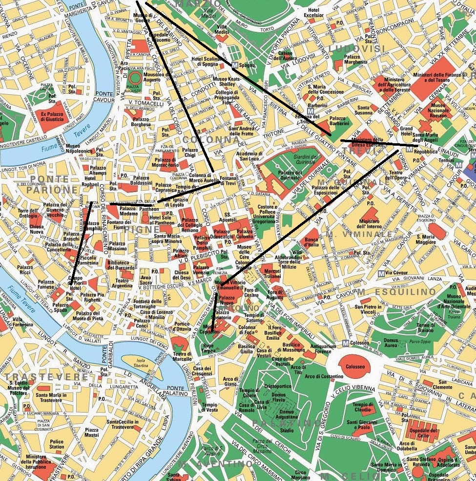 CÓMO VISITAR ROMA EN 7 DÍAS PERO CAMINANDO.-: TERCER DÍA: RUTA POR LAS ...