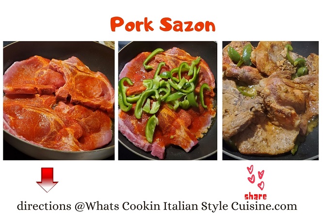 Pork Sazon | What's Cookin' Italian Style Cuisine