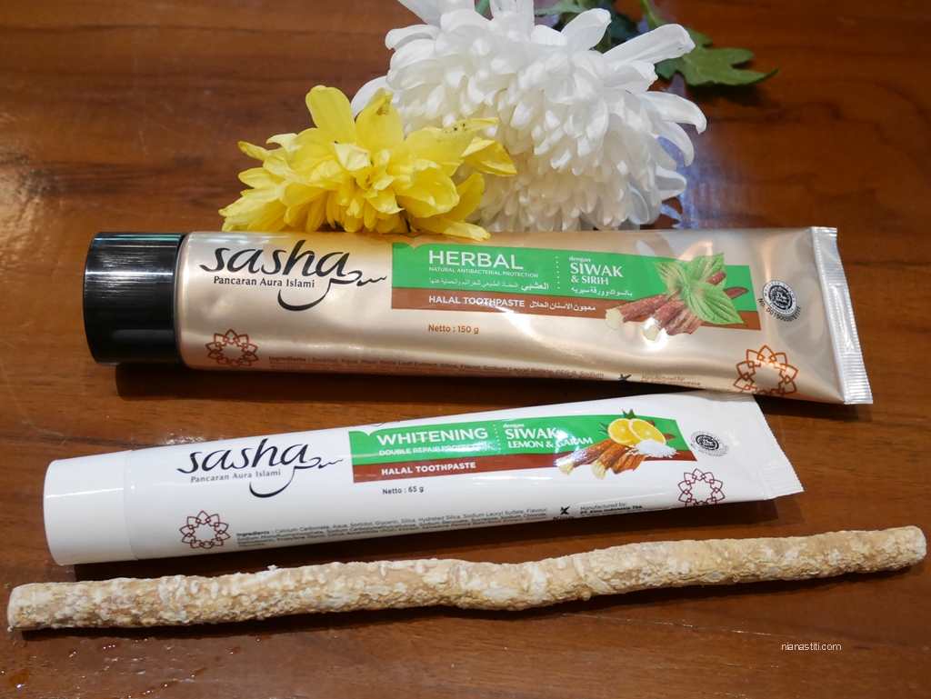 Review & Event Sasha Halal Toothpaste - LIVING ROOM