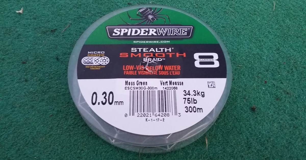 Team Mafia-Fishing: Tresse 8 brins Stealth Smooth by spiderwire.