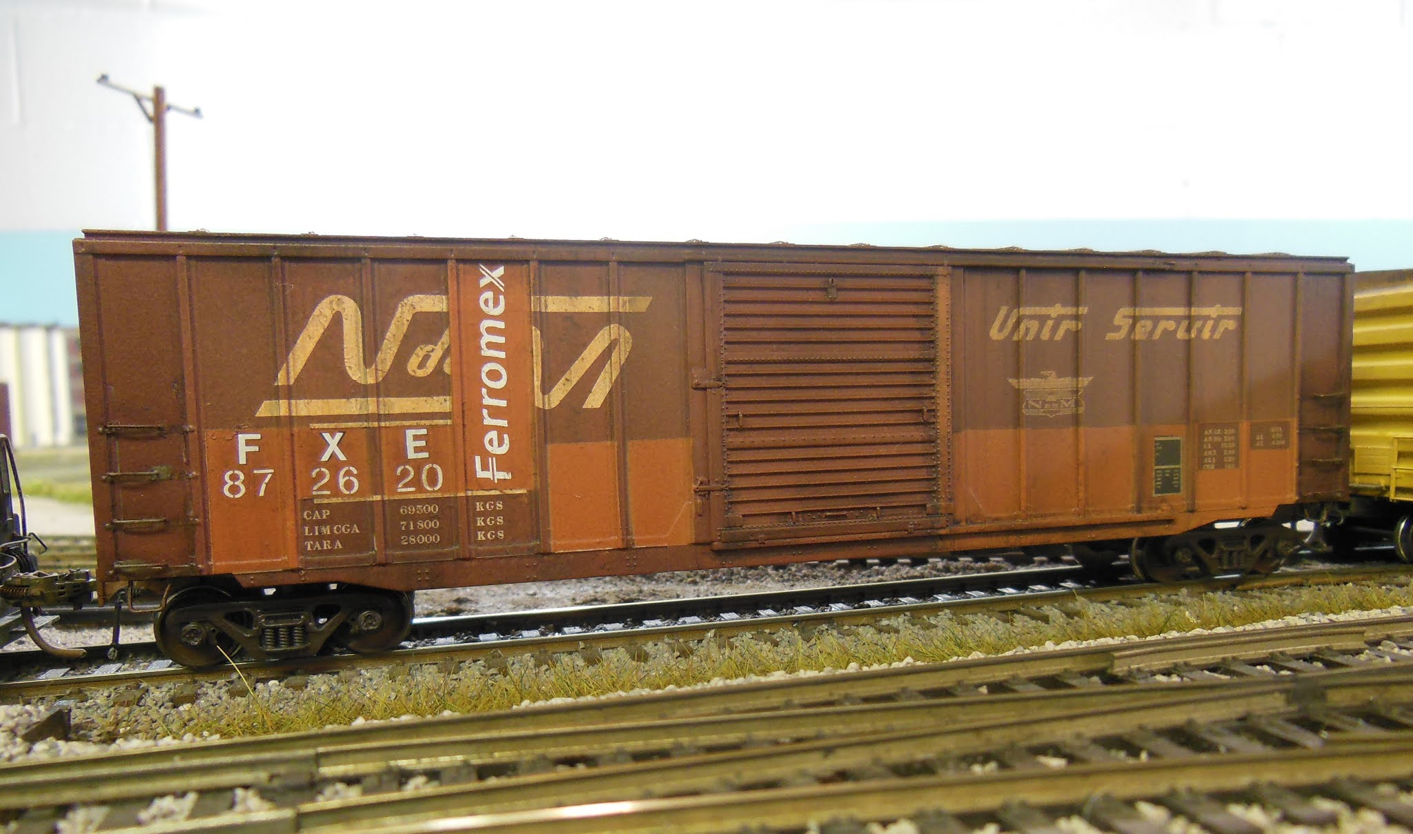 JSSX Railway: Ferromex Boxcar on the JSSX