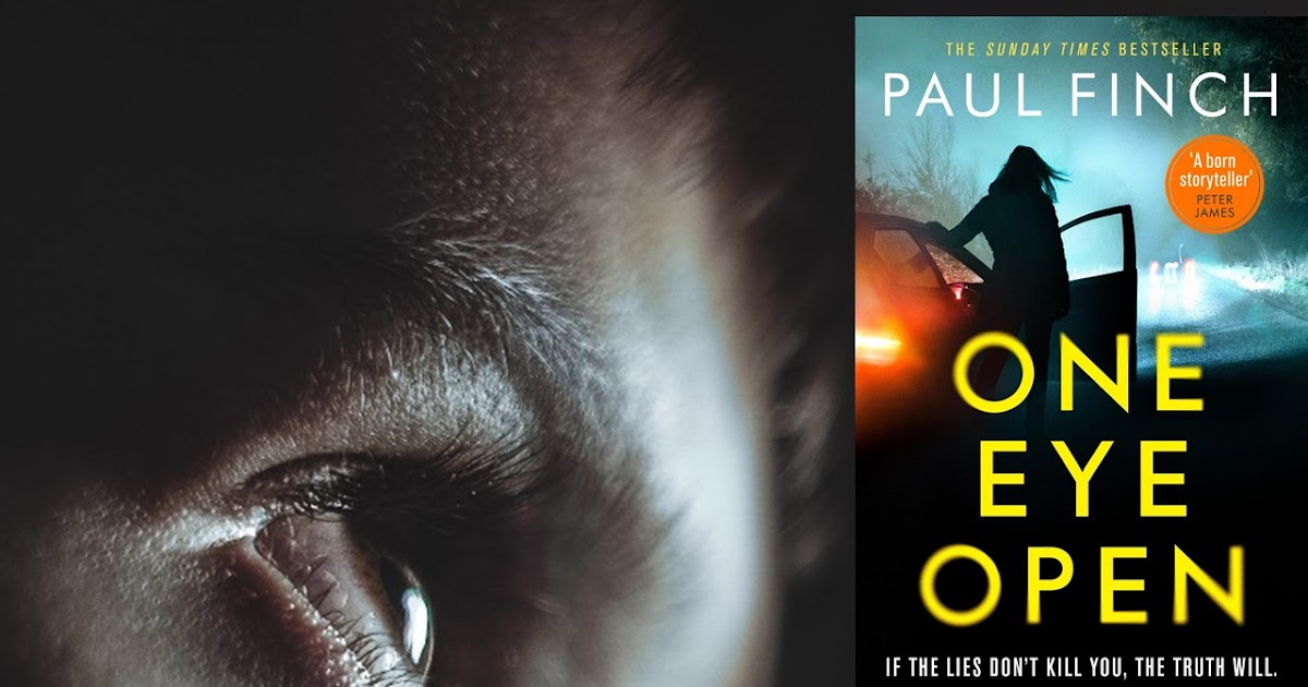 Blog Tour: Book Review: One Eye Open by Paul Finch