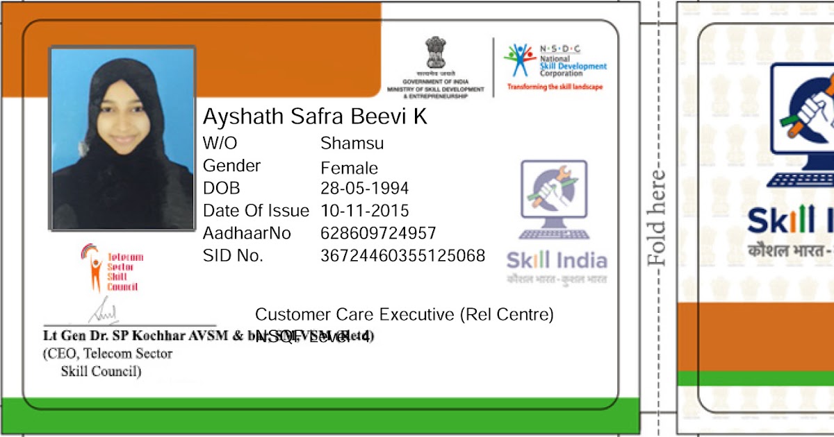 Wayline Management Consultants Pvt.Ltd.: Skill Card - Govt To Launch ...