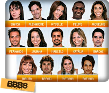 Equipe BBB: Especial Big Brother Brasil: BBB8