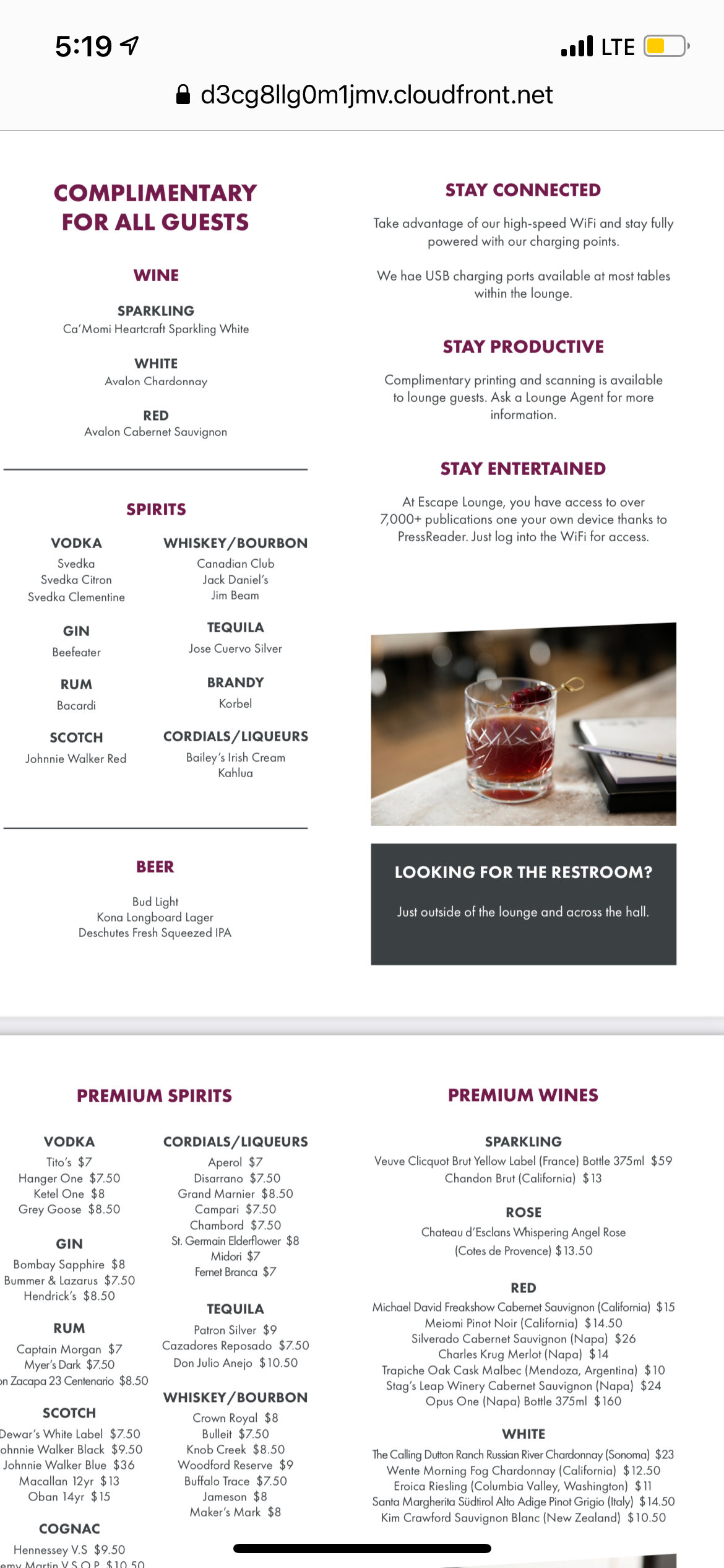 Review: The Escape Lounge – The Centurion Studio Partner at Oakland ...