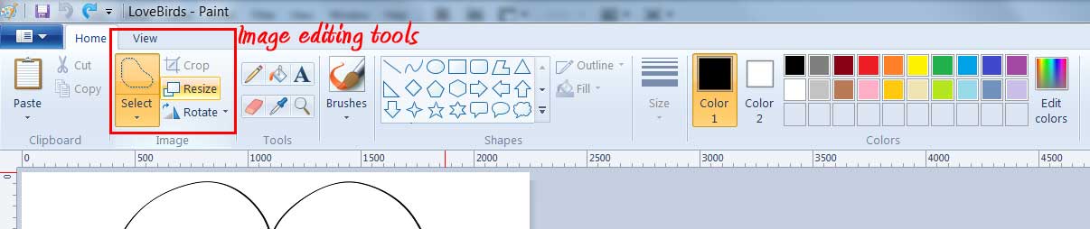 Spectacular Printable: MS Paint for Digital Stamps - Tutorial