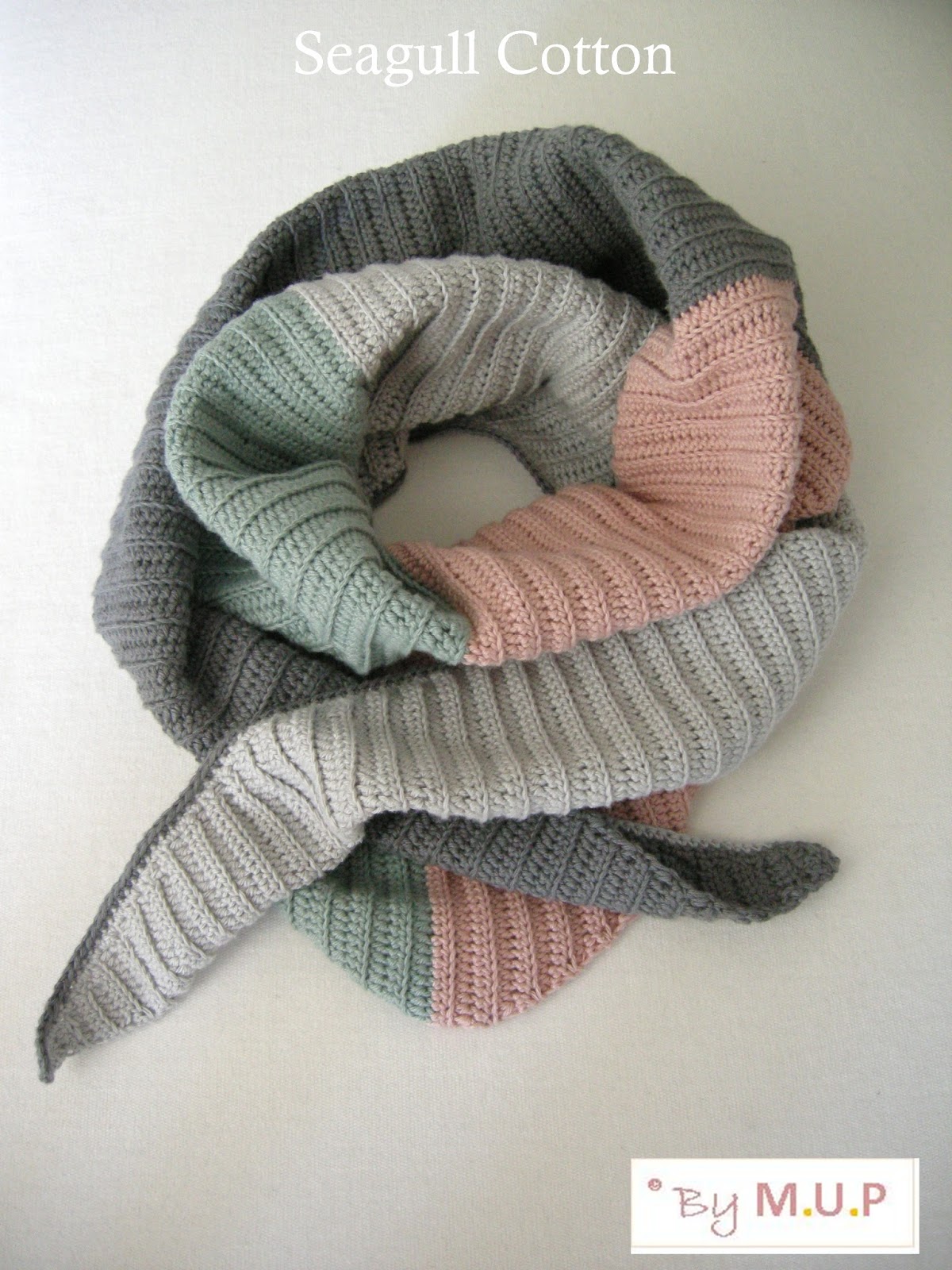 MyUpperPenthouse: 'Seagull Cotton' sjal/tørklæde