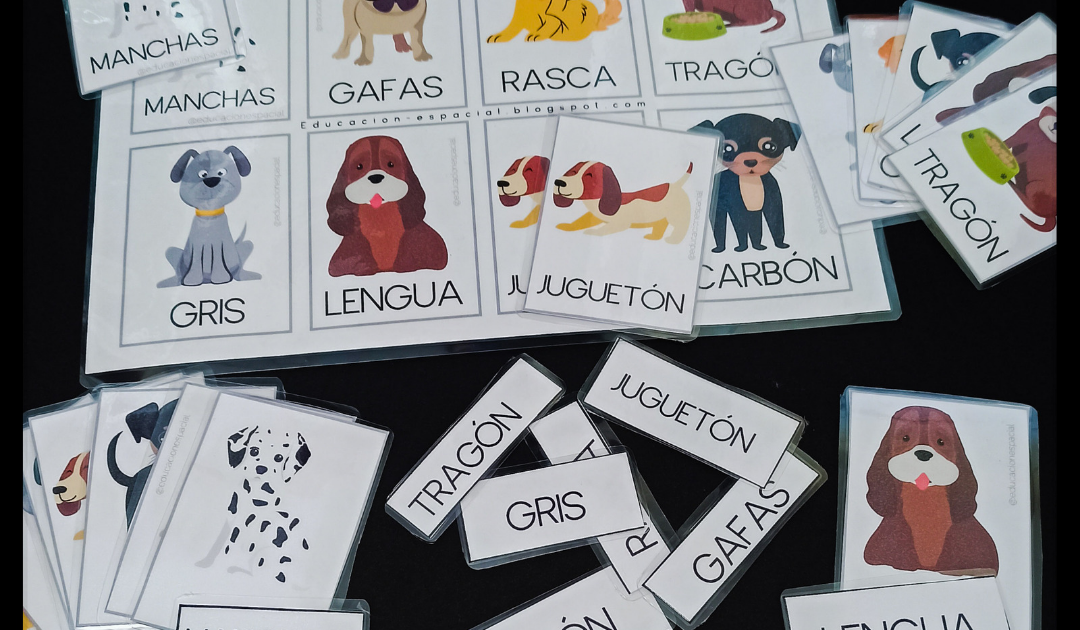 Jugamos y aprendemos con unos perros muy teacch