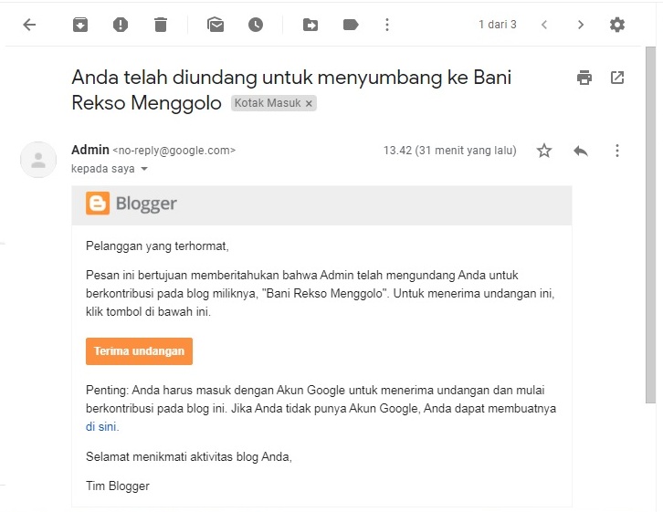 Cara Menambahkan Daftar Bani - Reksa Menggala