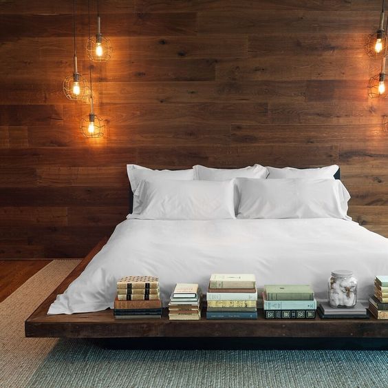 40 Desain Dinding Kayu Kamar Tidur, Ciptakan Kesan Elegan - Rumahku Unik