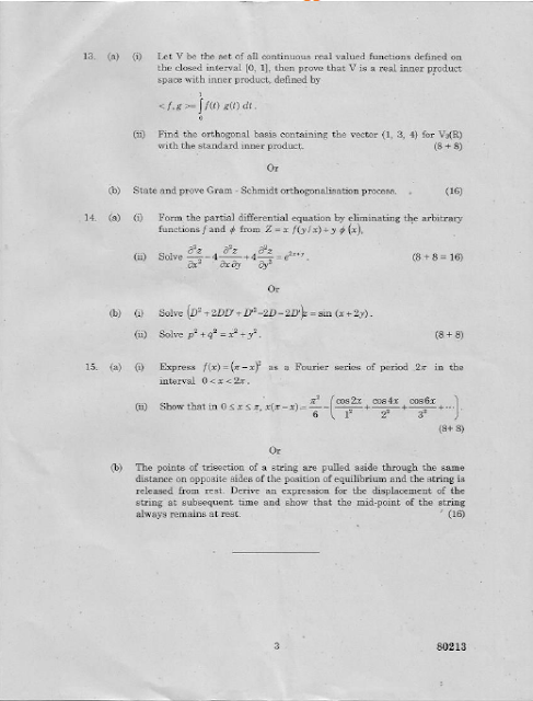 Anna University MA 8352 — LINEAR ALGEBRA AND PARTIAL DIFFERENTIAL ...