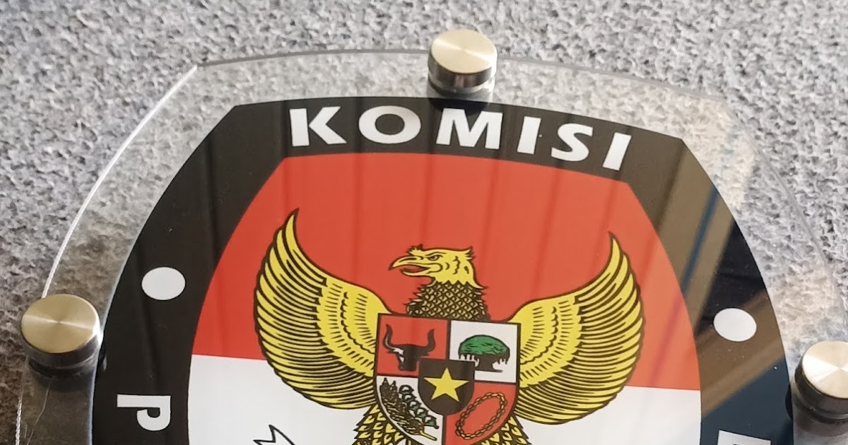 Sign Logo KPU Bahan Akrilik - Percetakan Tanjungbalai - Percetakan ...