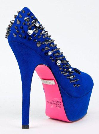 Studded Spike Platform High Heel Stiletto | Ladies Wedges Gallery