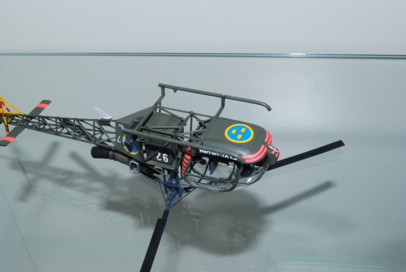 The Art of Styrene - Björns modeller: Alouette II, HKP 2, Heller 1/48 ...