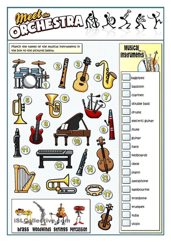 Unit 7: Meet the Orchestra - Music Class