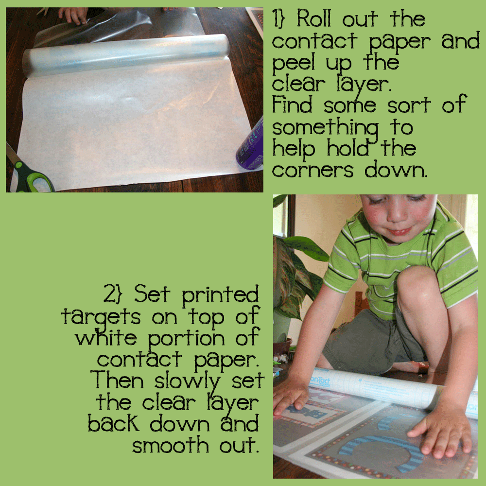 Capital B: Water Gun Targets!