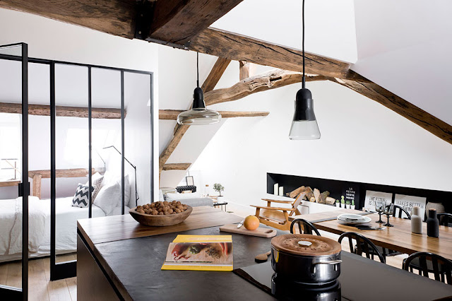 An adorable French loft - Diy Fun World