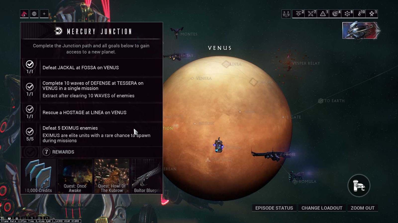 วิธีปลดล็อคดาว Mercury (ดาวพุธ) I Warframe Junction