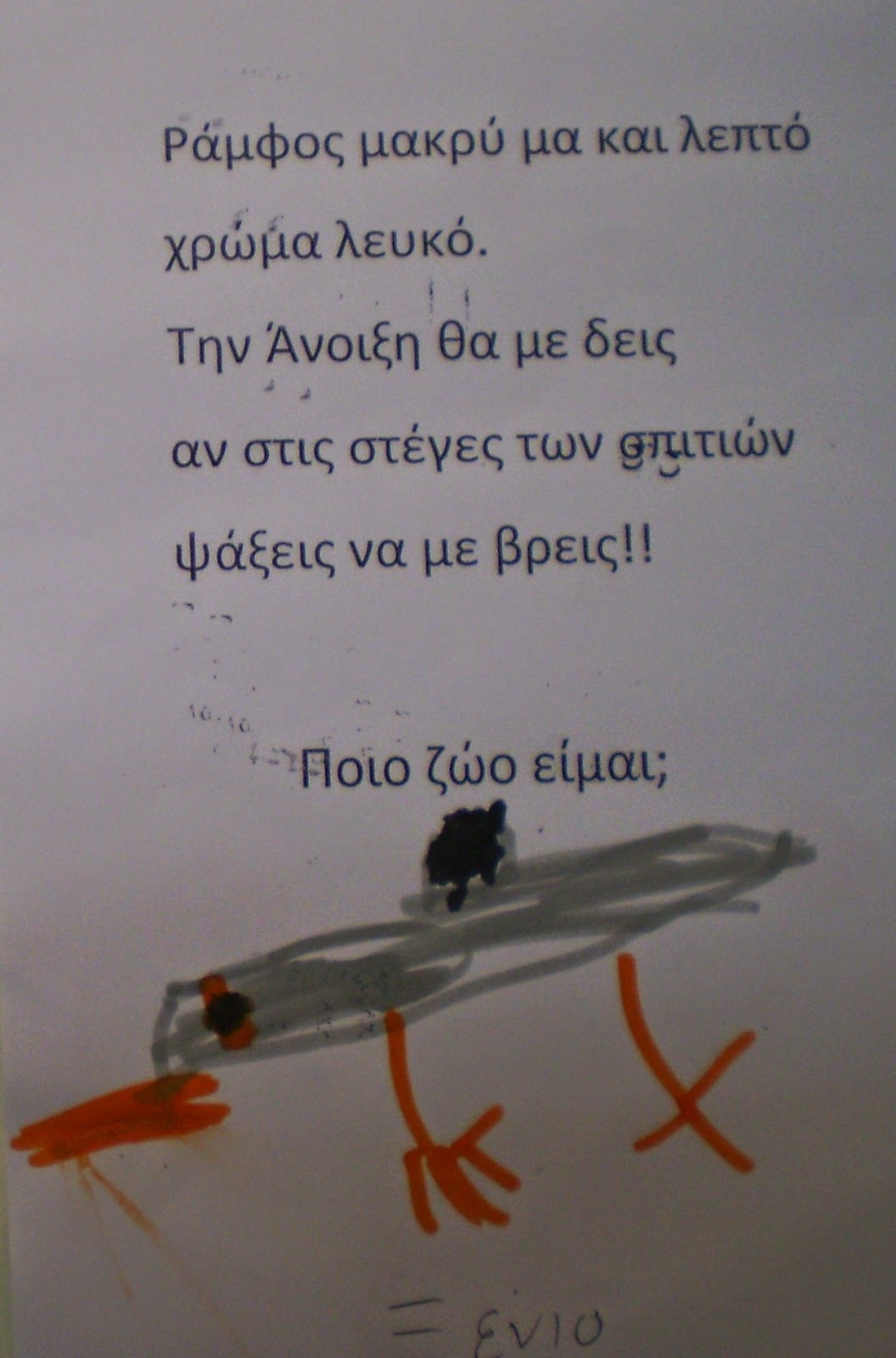 5 ΝΗΠΙΑΓΩΓΕΙΟ ΚΑΛΑΜΑΤΑΣ : ΤΑ ΔΙΚΑ ΜΑΣ ΑΙΝΙΓΜΑΤΑ ΓΙΑ ΤΑ ΖΩΑ