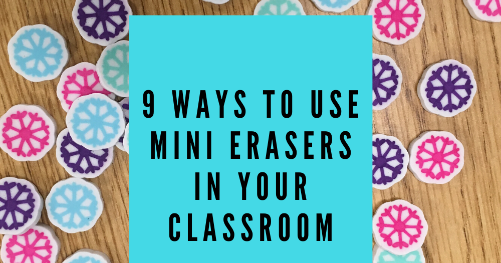 My life as a Kindergarten Teacher: Math Activities with Mini Erasers