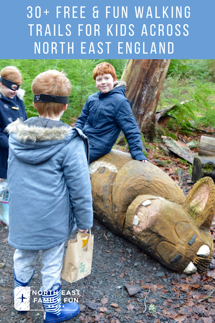 30+ FREE & Fun Walking Trails for Kids across North East England ...