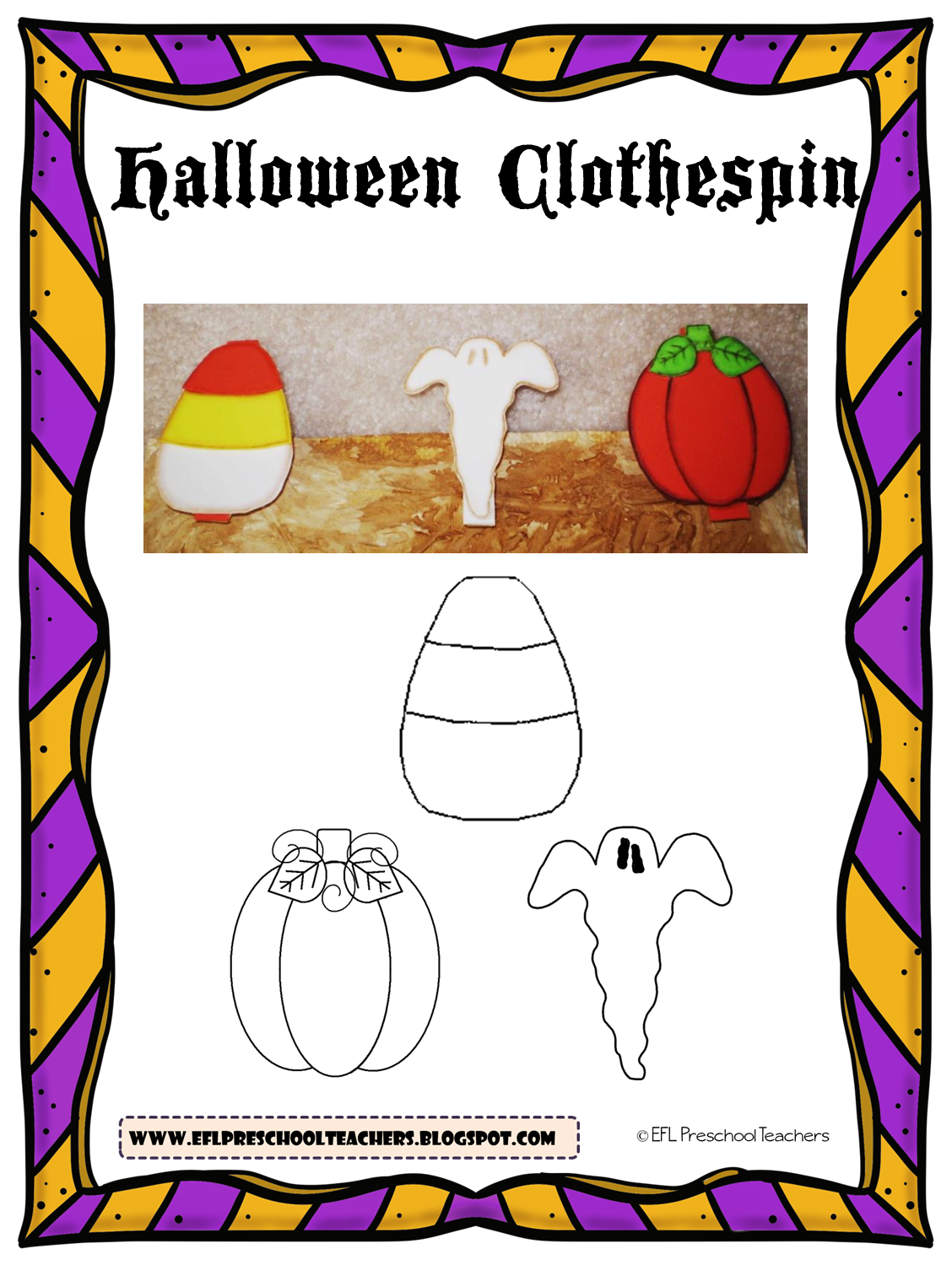 ESL/EFL Preschool Teachers: Halloween resources for English Language ...