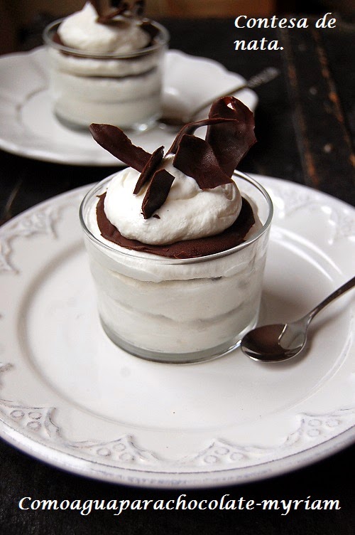 COMO AGUA PARA CHOCOLATE: TARTA CONTESA INDIVIDUAL.