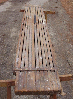 Log Cabin Antiques & Gifts: Wooden extension plank